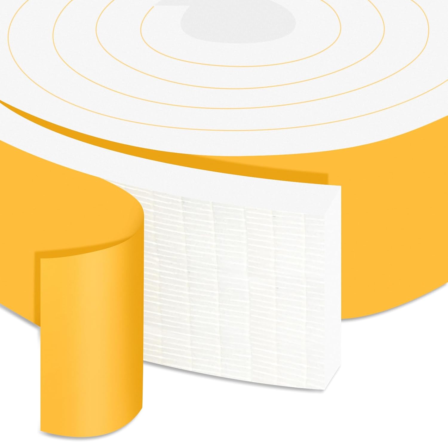 Trisiki Weather Stripping Door Seal Strip, Strong Adhesive Foam ...