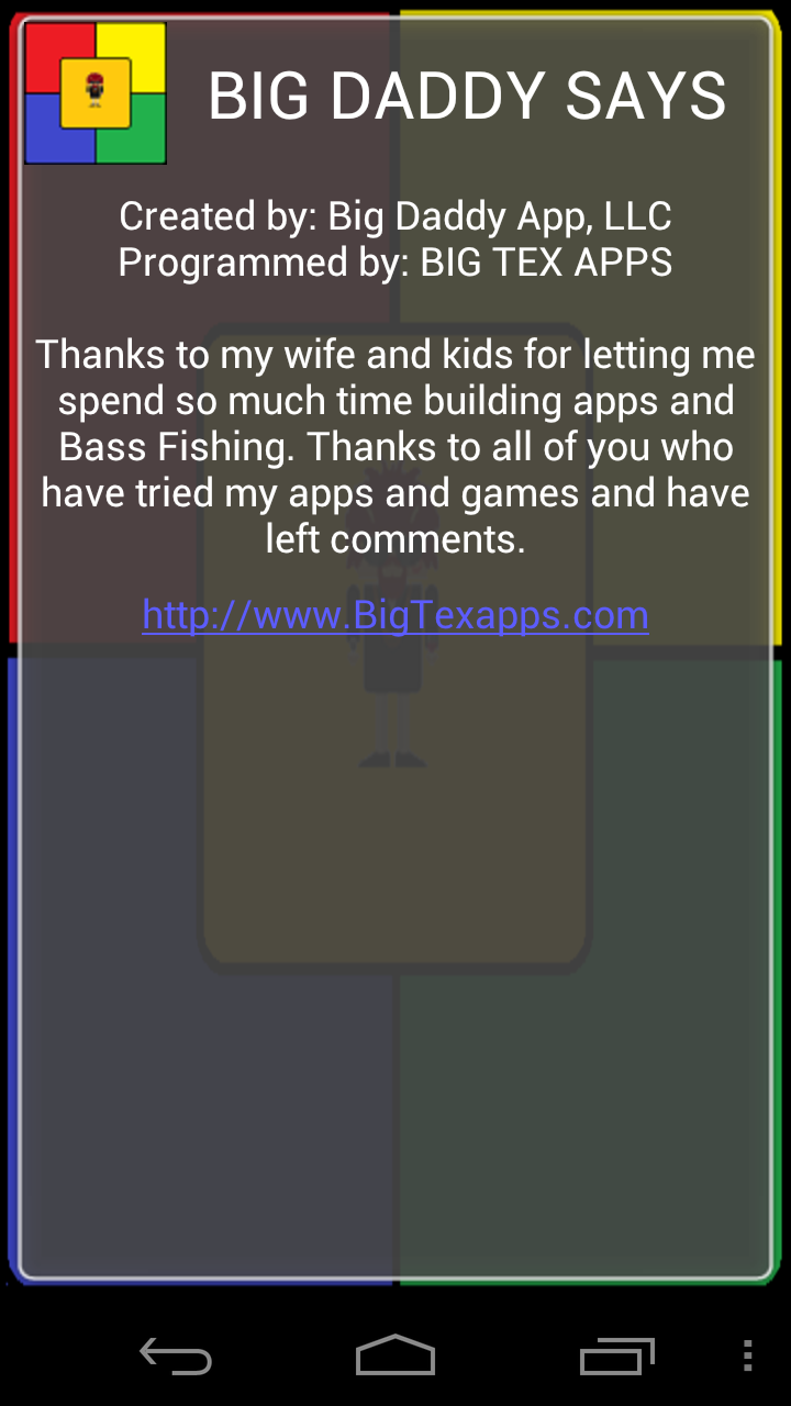 BIG DADDY SAYS - App on Amazon Appstore