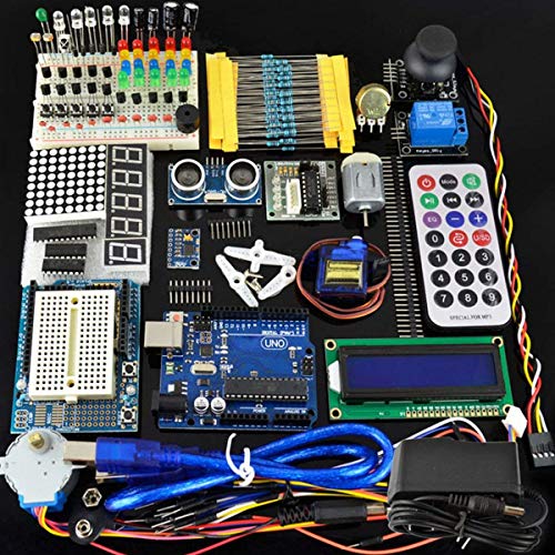 Amazon.com: REES52 Starter Learning Kit with Power Supply 9V 1A for ...
