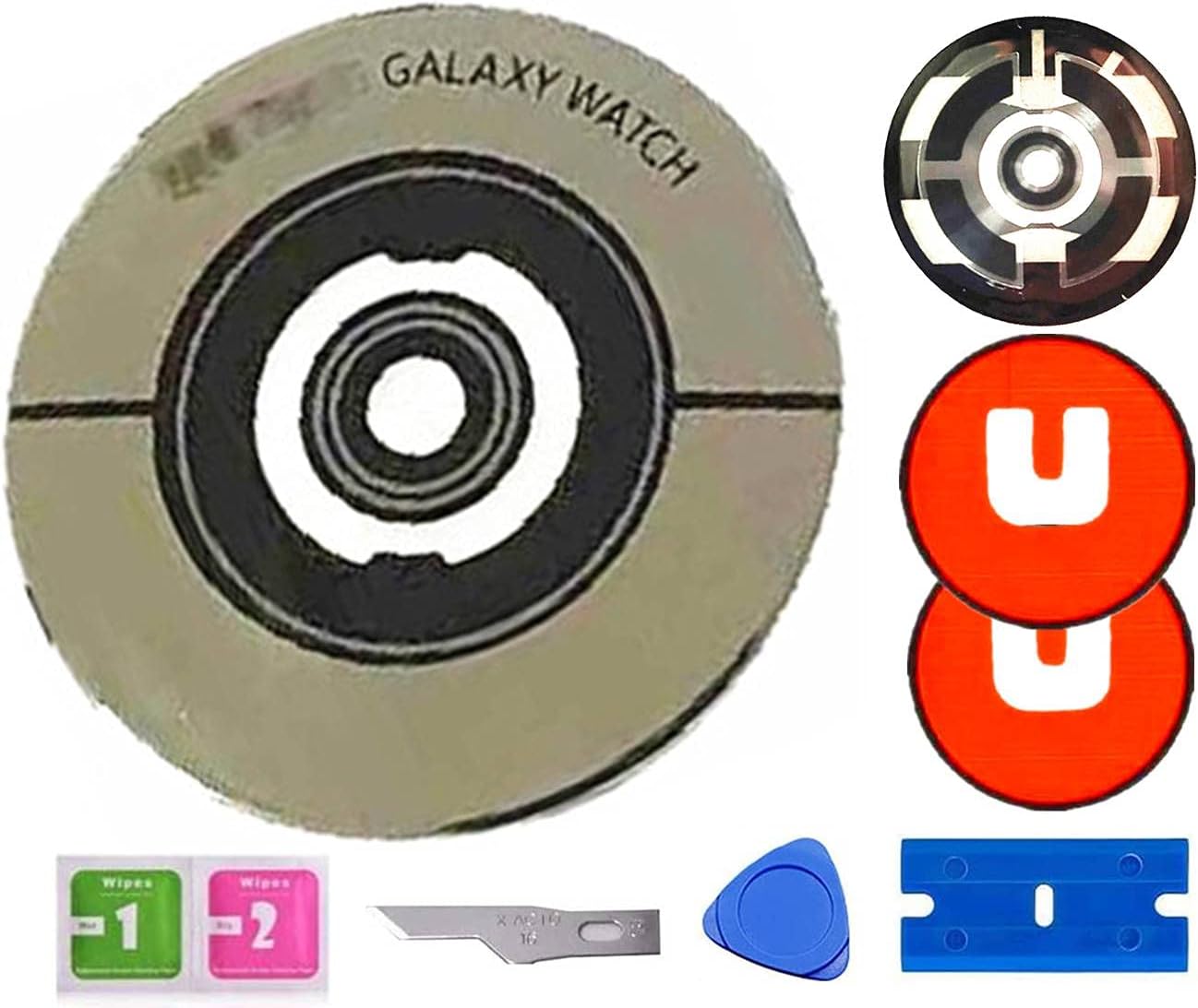 Amazon.com: Galaxy Watch Active 2 Back Glass Replacement Rear Lens ...