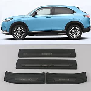 Amazon.com: OLIKE Stainless Steel Door Sill Scuff Plate Guard Sills Protector Trim Compatible ...