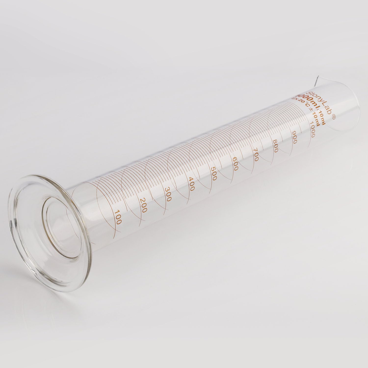 Snapklik.com : Stonylab 1-Pack Graduated Cylinder, Borosilicate Glass ...