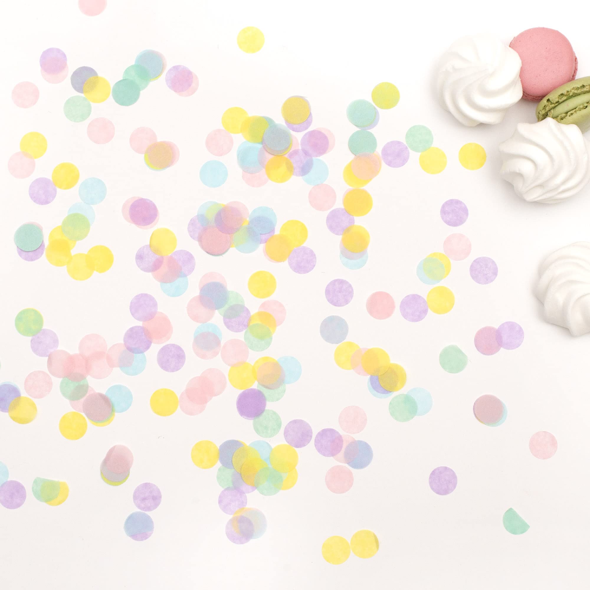 Pastel Tissue Paper Confetti Pack - Birthdays, Weddings, Baby Showers ...