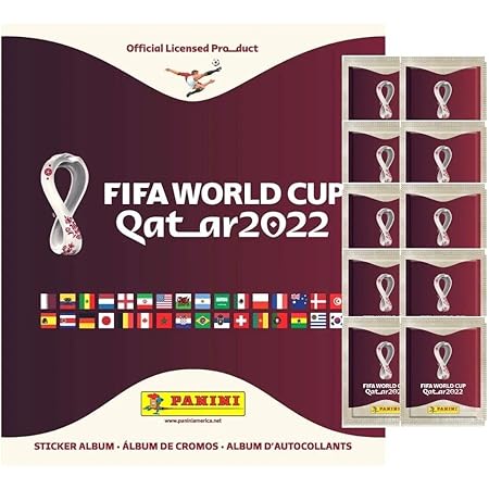 Amazon.com: 2022 Panini FIFA World Cup Stickers - Mega Starter Pack ...