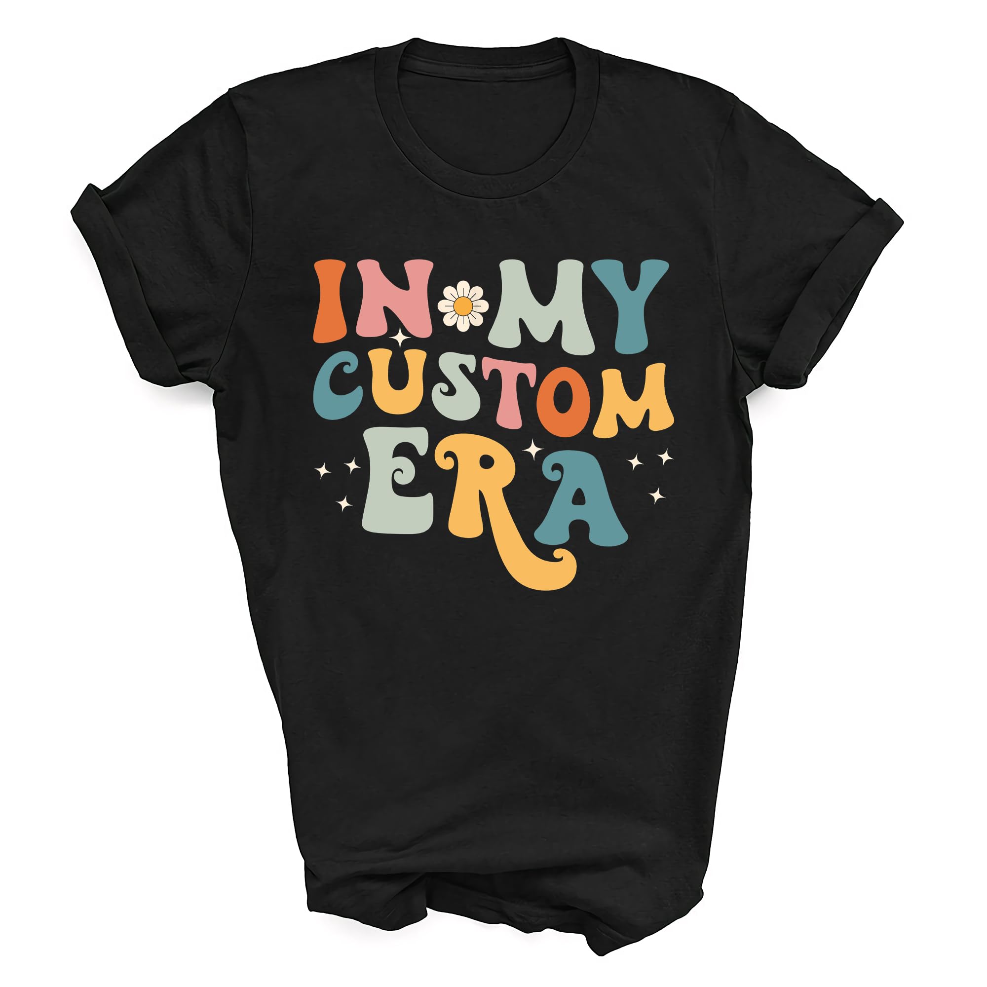 Amazon.com: Personalized Era Text Shirt - in My Era Customized Shirt - in My Custom Era Shirt ...