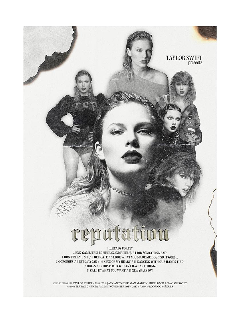 Buy Taylor Swift Reputation Art Print s, 11x17 (28x43cm), 11 x 17 Inch ...