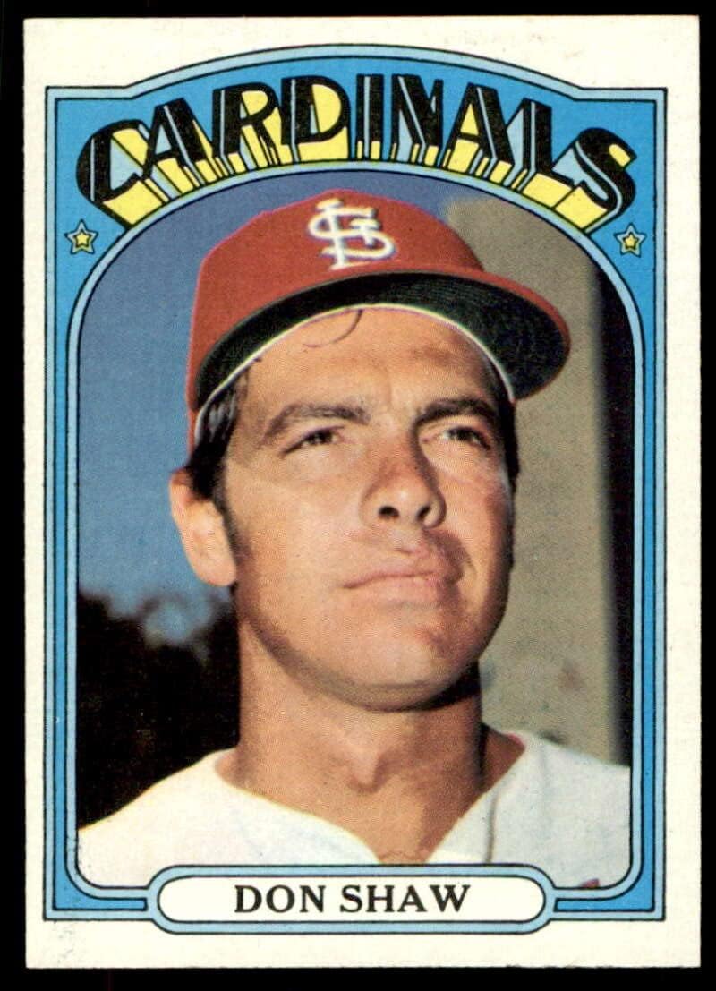 Amazon.com: Baseball MLB 1972 Topps #479 Don Shaw Cardinals ...