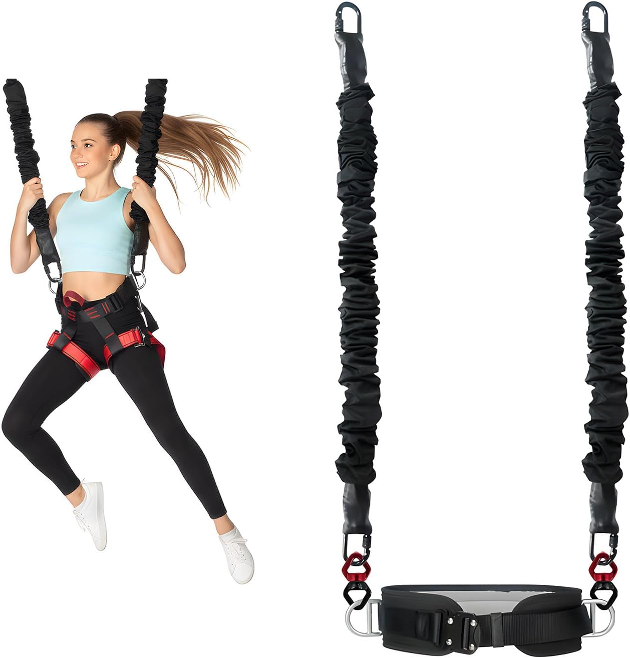 Amazon.com : Esanvil Backflip Trainer Backflip Auxiliary Training Rope ...