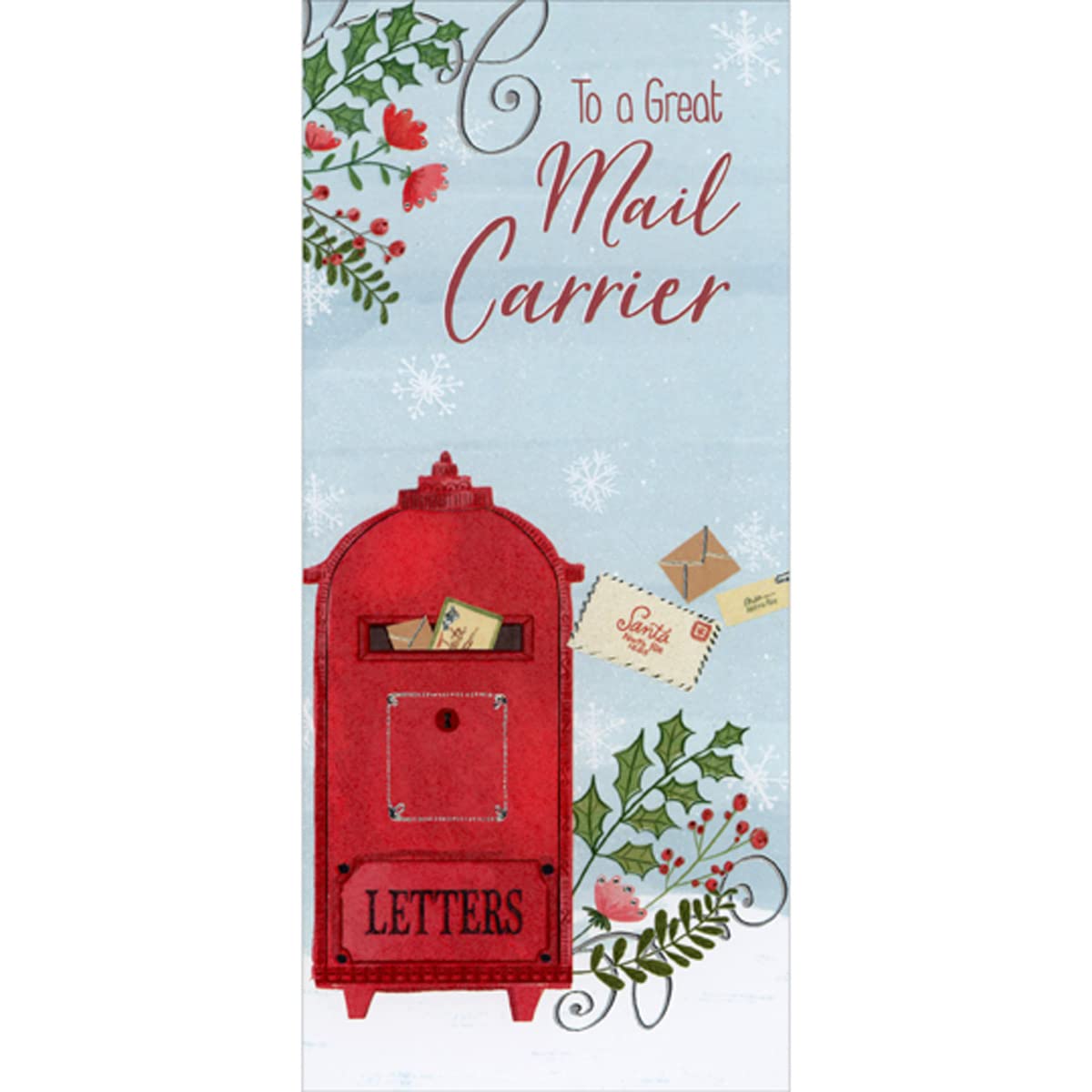 Mailbox Clip Art Christmas Card