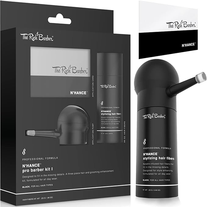 Amazon.com: The Rich Barber N'Hance Pro Barber Kit I - Professional 3 ...