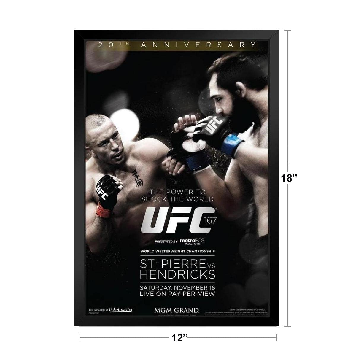 Ufc 167 Poster