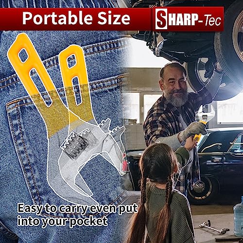Sharp-tec Adjustable Spanner Set, Wide Jaw Opening Adjustable Wrench ...