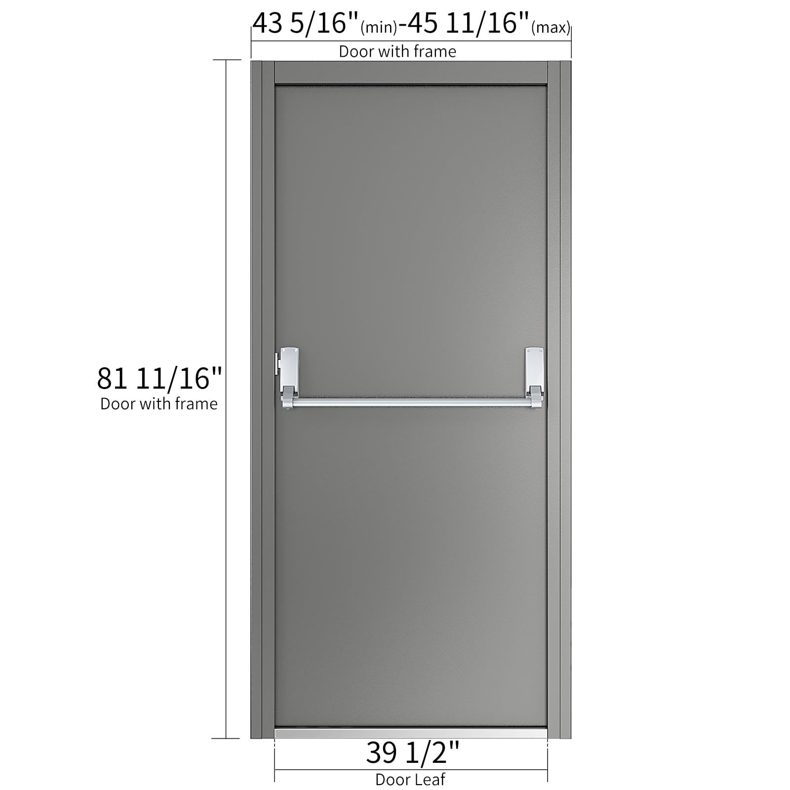 Emergency Exit Door Width