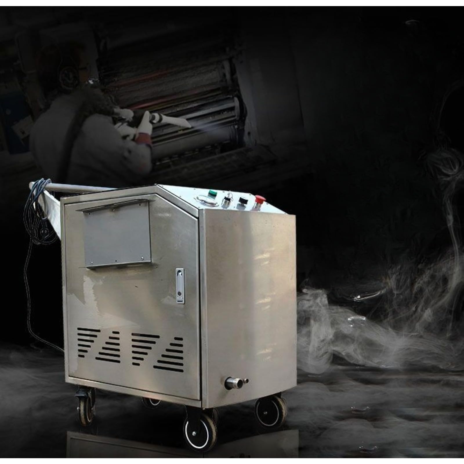 Industrial Dry Ice Blasting Cleaner CO₂ Dry Ice Blaster Cleaning ...