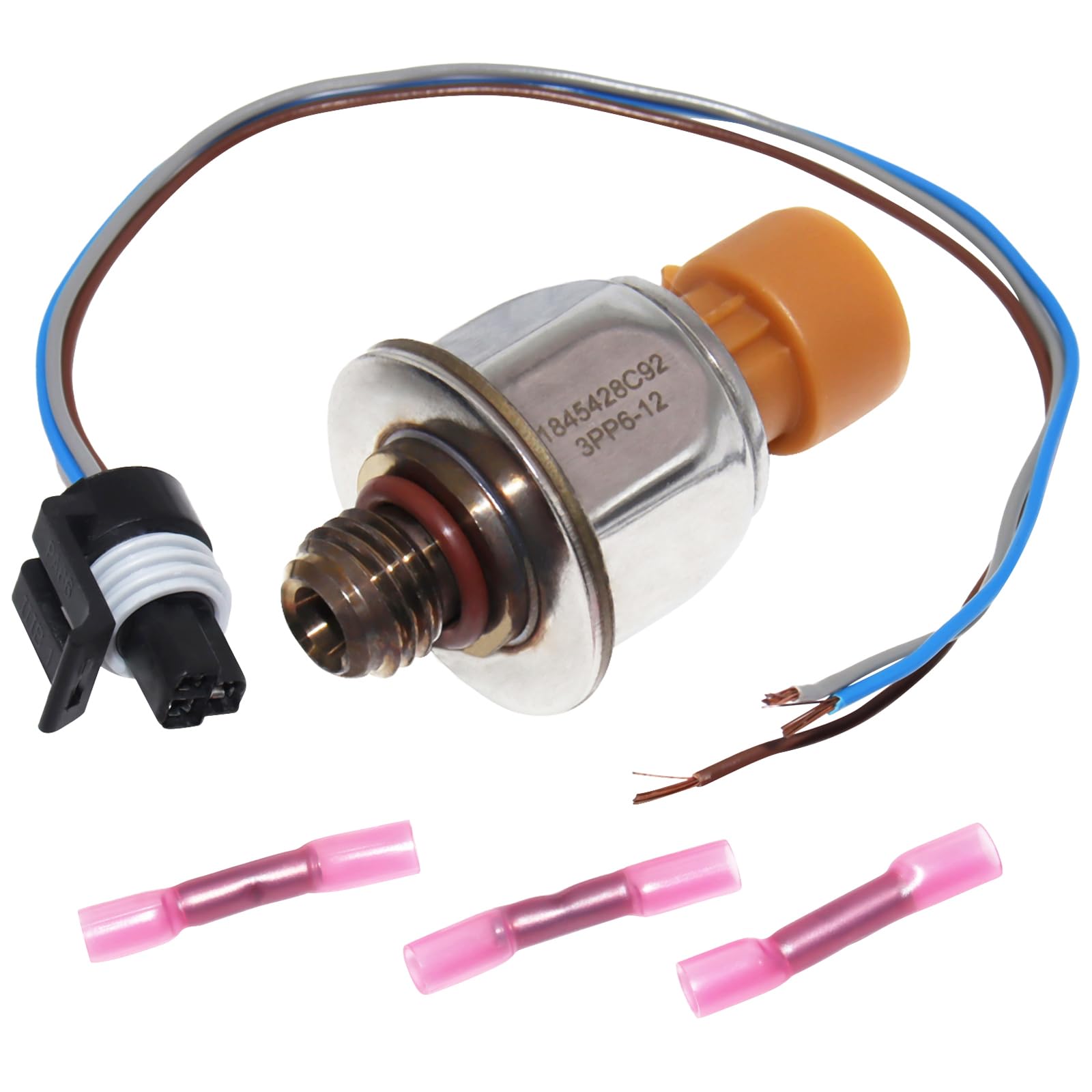 Amazon.com: KEJSTED Fuel Injection Pressure Sensor ICP Sensor with Pigtail Kit 1845428C92 ...