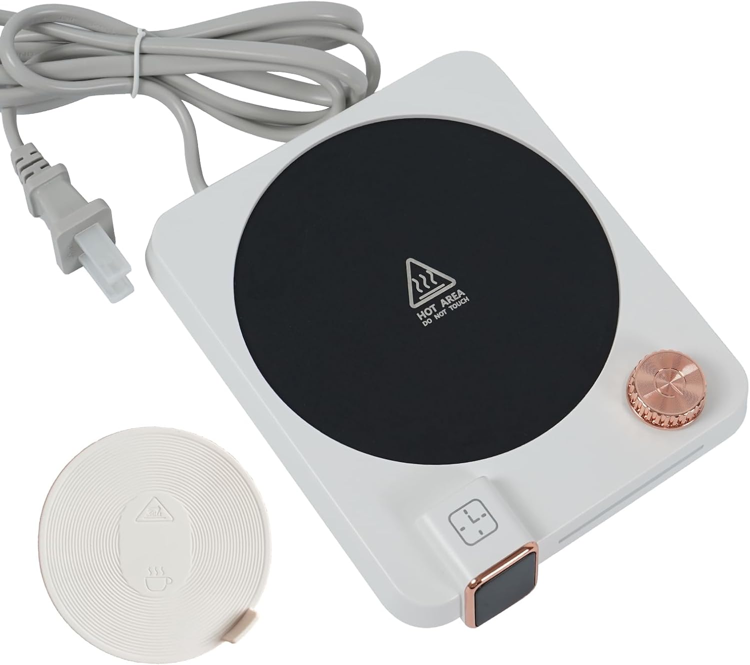 Amazon | Fkstyle コースター カップウォーマー おしゃれ マグカップウォーマー メタルコースター 温度調整 雑貨 コーヒー | Fkstyle | コースター 通販