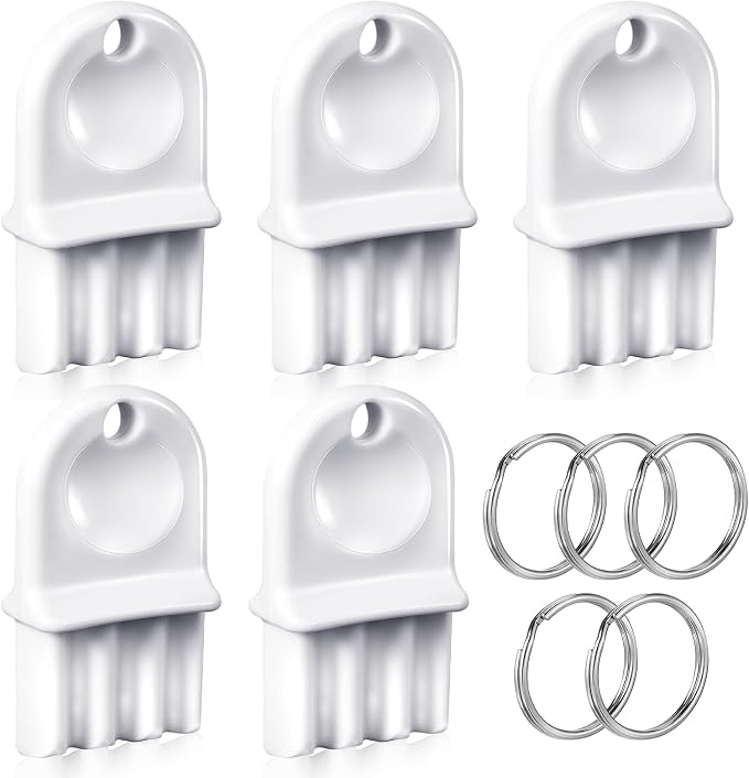 5pcs Paper Towel Dispenser Key,Toilet Paper Key White Paper Towel Key ...