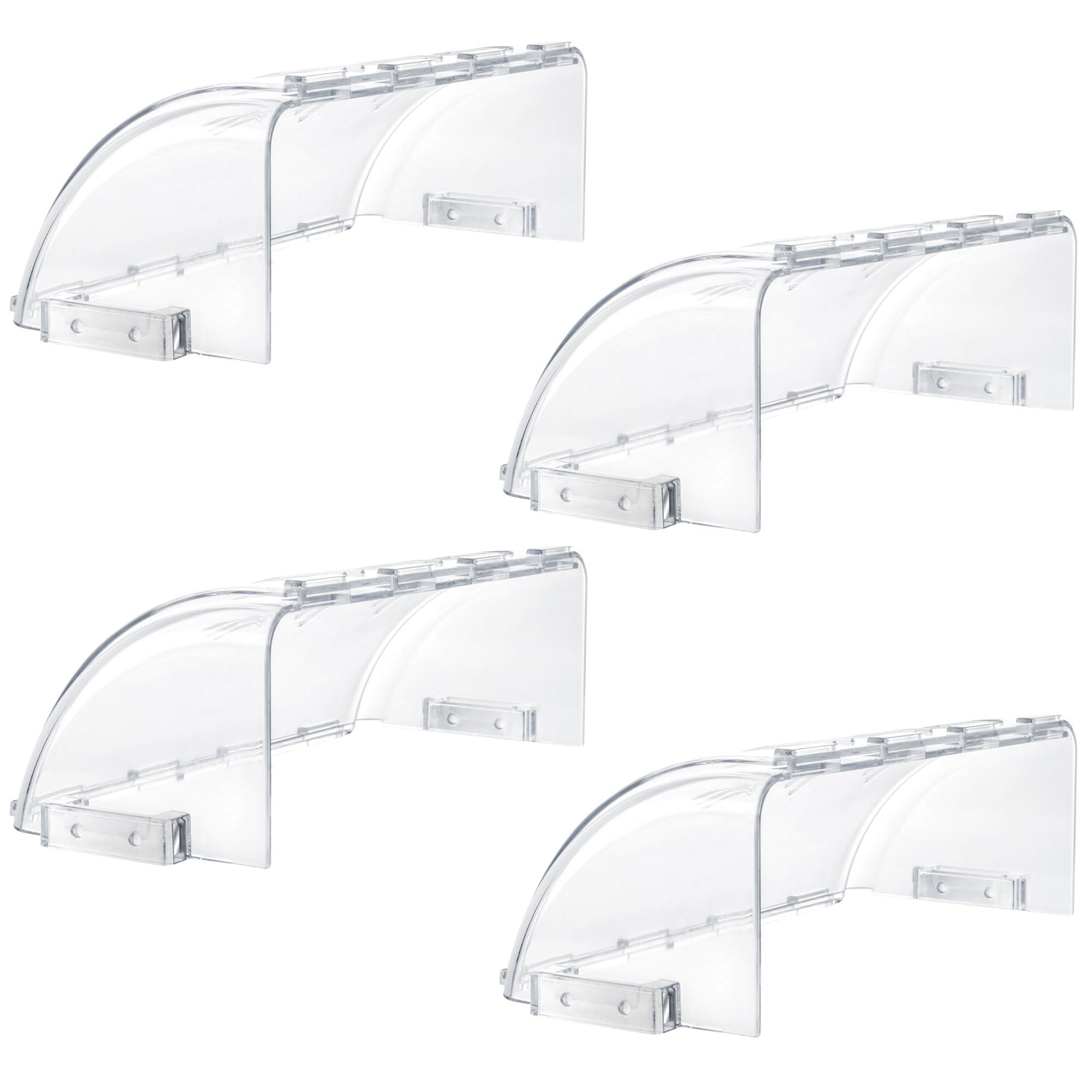 Snapklik.com : 4 Pack Adjustable Magnetic Air Vent Deflector - 8" To 15 ...