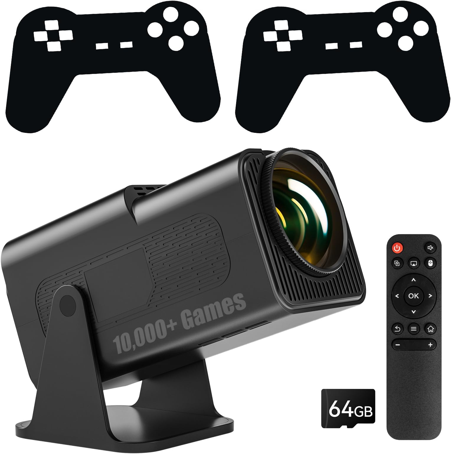Amazon.com: P30 max Projector and Game,1280*720P,Smart game projector ...