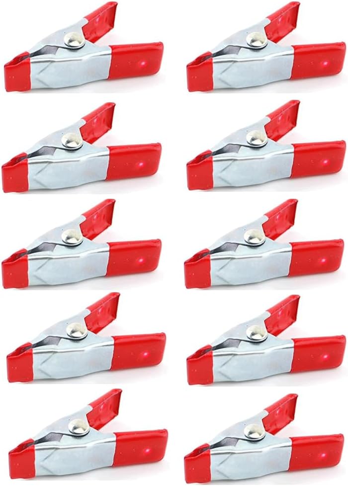 2 Inch Finger Grips Steel Spring Clamp 10PC - Amazon.com