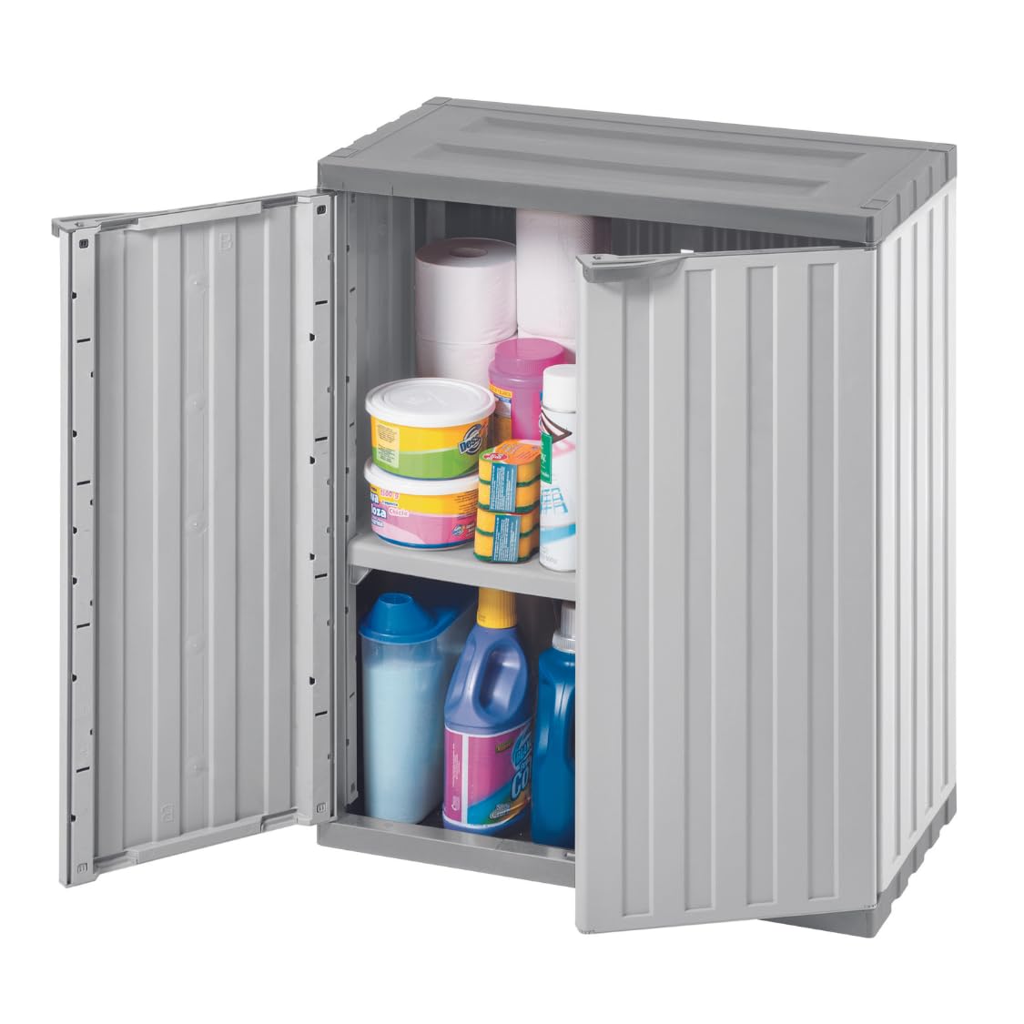 Snapklik.com : YOPIDO Medium Plastic Storage Cabinet Large Container