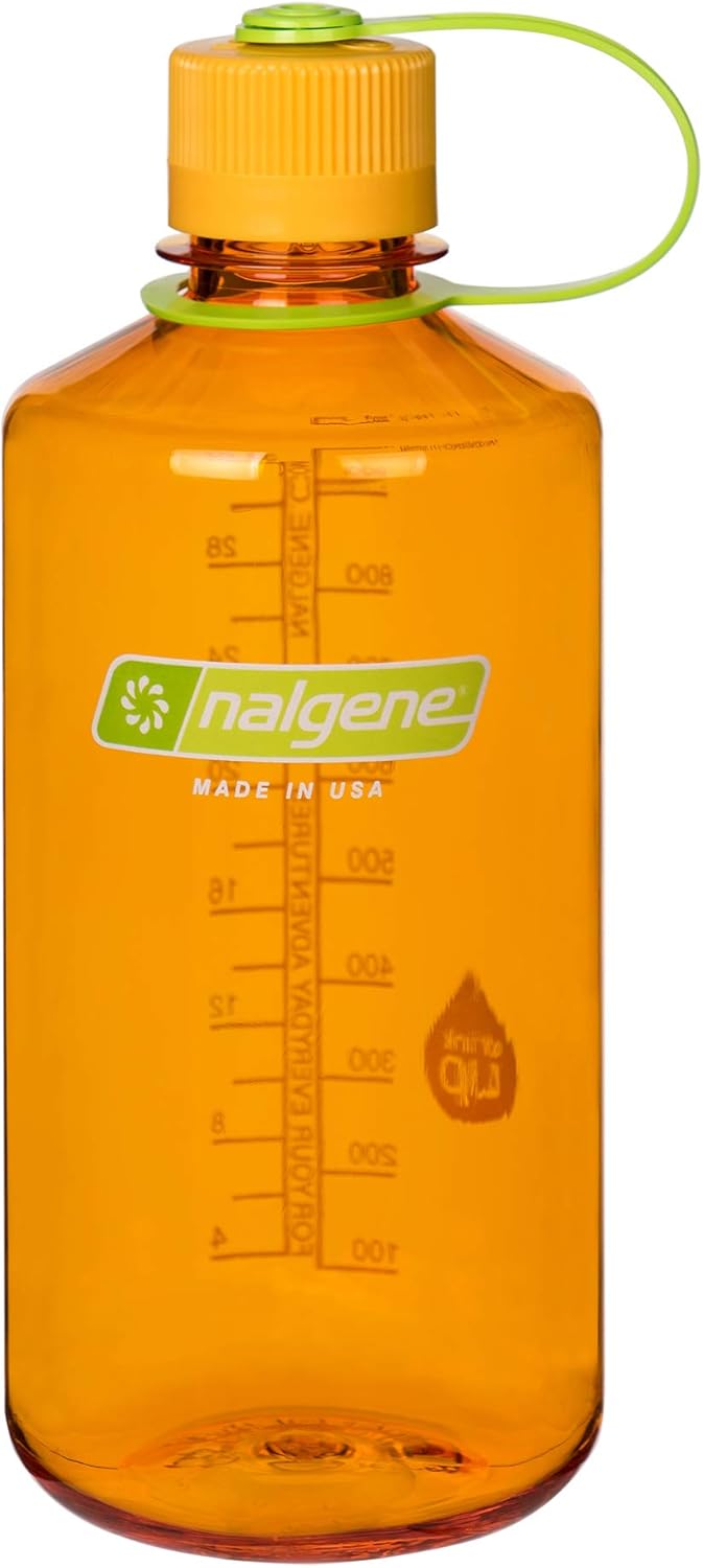 Nalgene Everyday Drinks Bottle 1 L, Orange : Amazon.co.uk: Sports ...