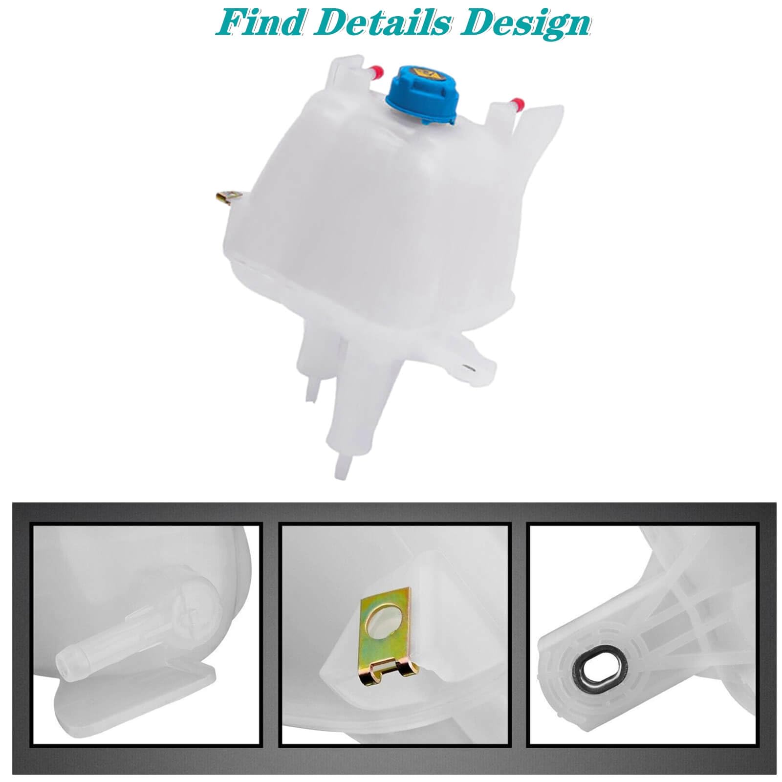 Upgrade Coolant Reservoir Coolant Reservoir For 2014-2021 Dodge Ram ...