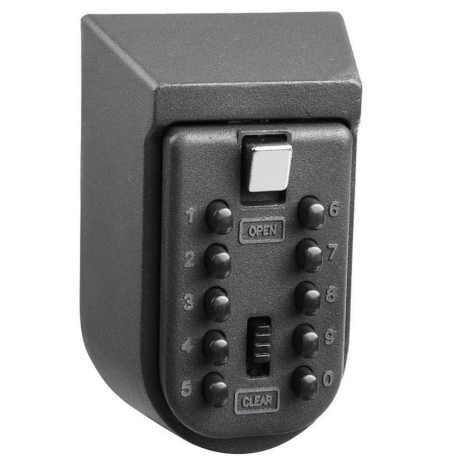 SKEIDO Key Box Safe 10 Digit Push-Button Combination Lock Wall Mounted ...