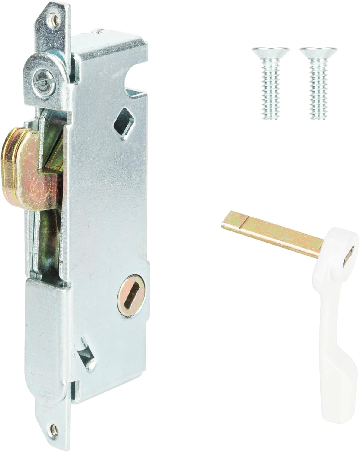 SANKINS Mortise Lock with White Latch Lever, Adjustable Spring-Loaded ...