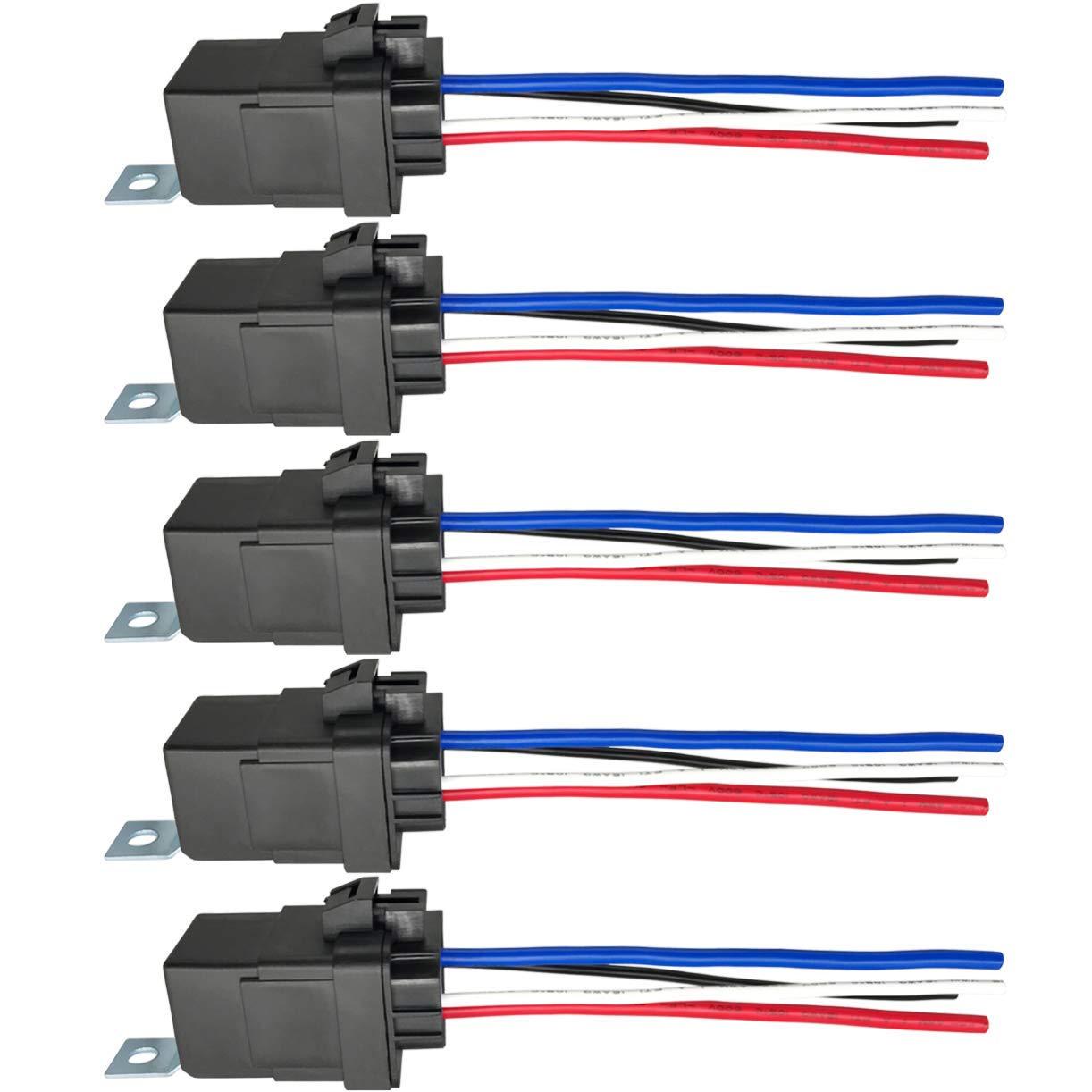 Snapklik.com : Irhapsody 4-pin 40/30AMP 12V DC Waterproof Relay