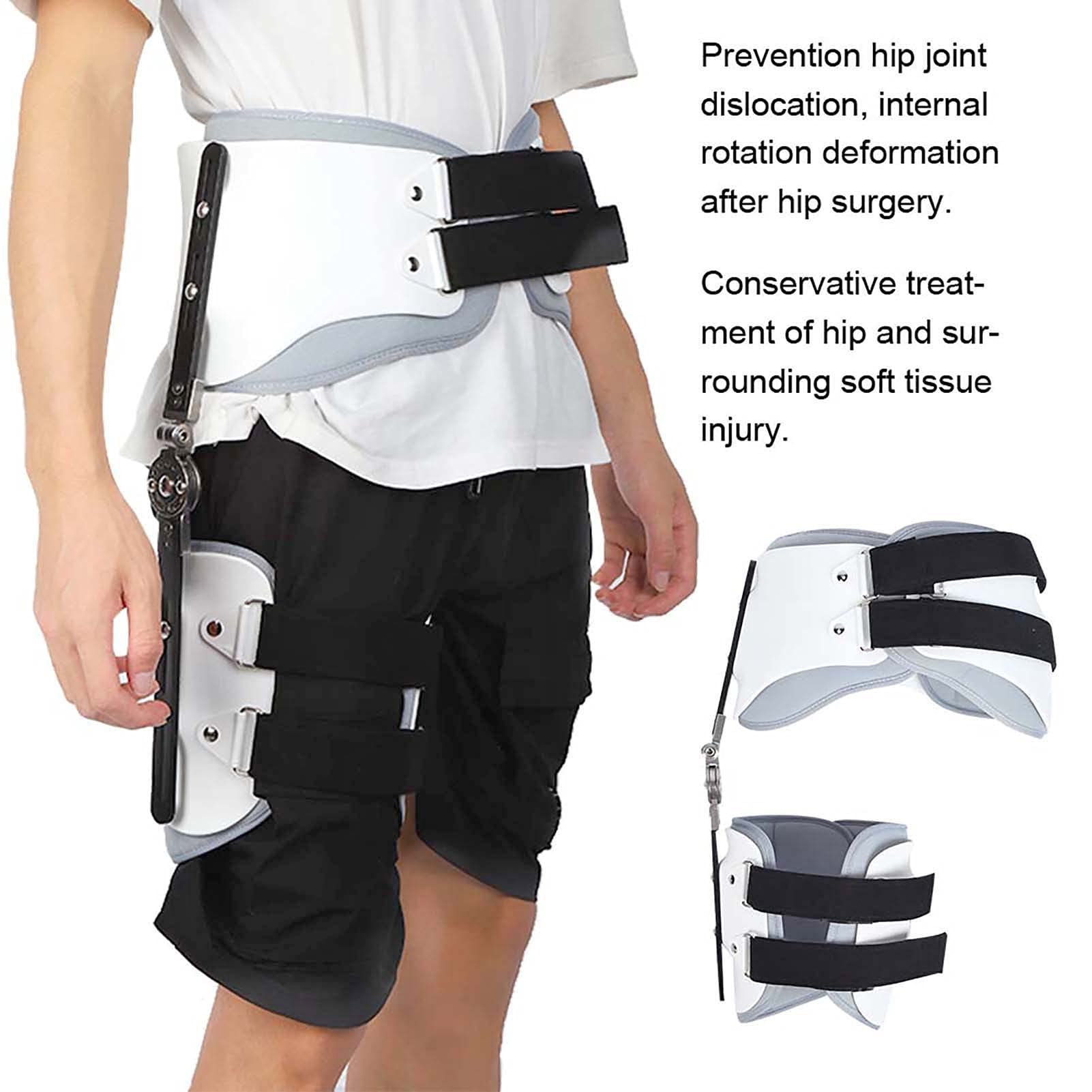 Saluaqui Abduction Hip Brace, Hip Orthosis Support, Hip Joint ...