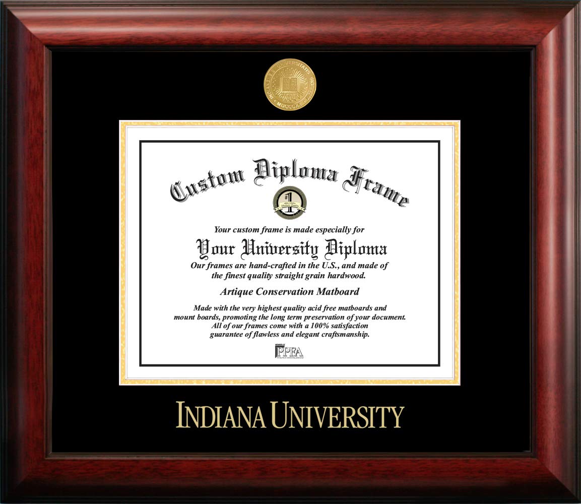 Indiana University Bloomington Diploma Frame Indiana University