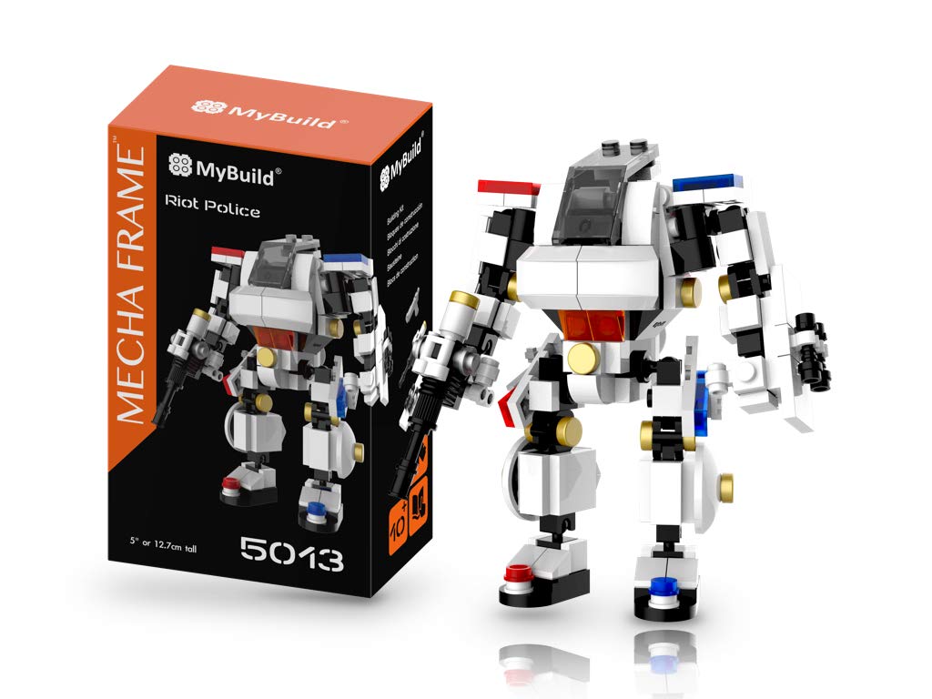 Toys Cool Beans Boutique Set of 2 Kits Mecha Frame 5013 Riot Police and ...