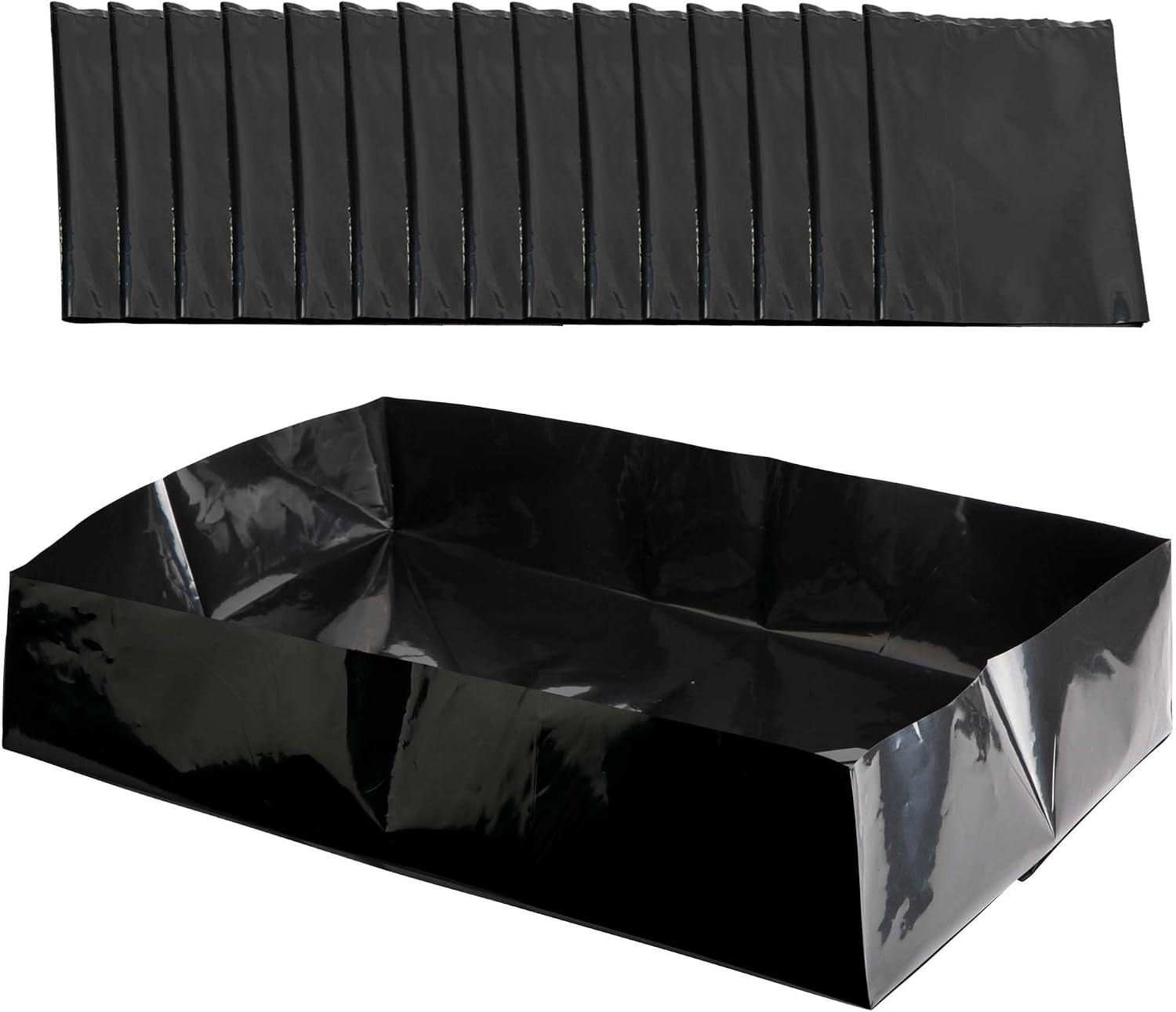 Amazon.com: Adnee 15 Pcs Mushroom Monotub Liners-19" x 13" x 4" Monotub ...