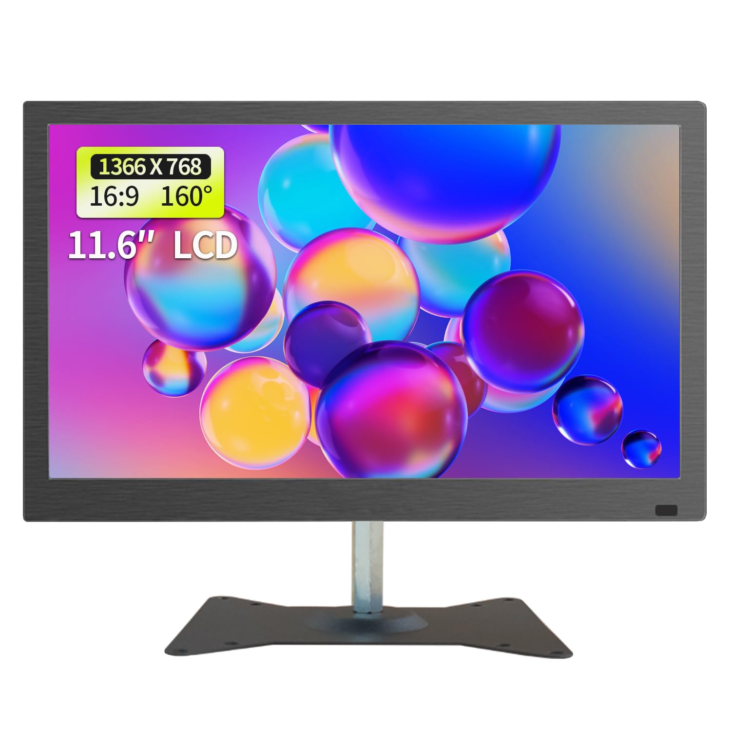 Amazon.com: Mersun 11.6 Inches Security Monitors & Displays, 1366x768 ...
