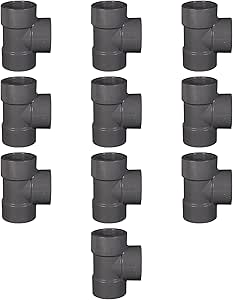 Amazon.com: Lesso America 805 Series - Schedule 80 PVC Fittings (Black ...