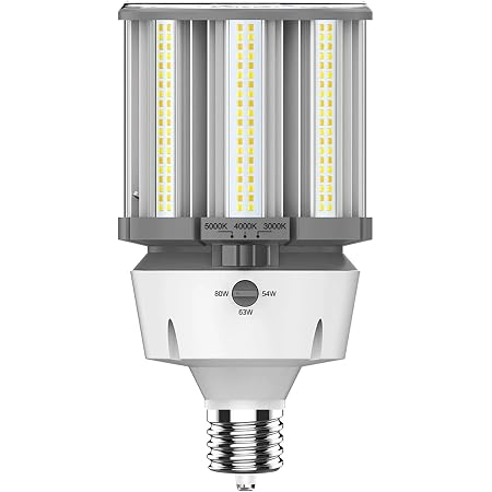 RAB Lighting RAB Field Adjustable LED Corn Cob, 3000K/4000K/5000K ...