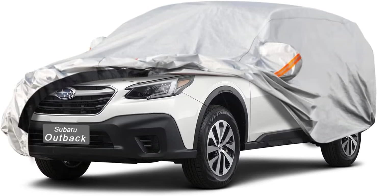 Amazon.com: CarCovers Weatherproof SUV Cover Compatible with Subaru ...