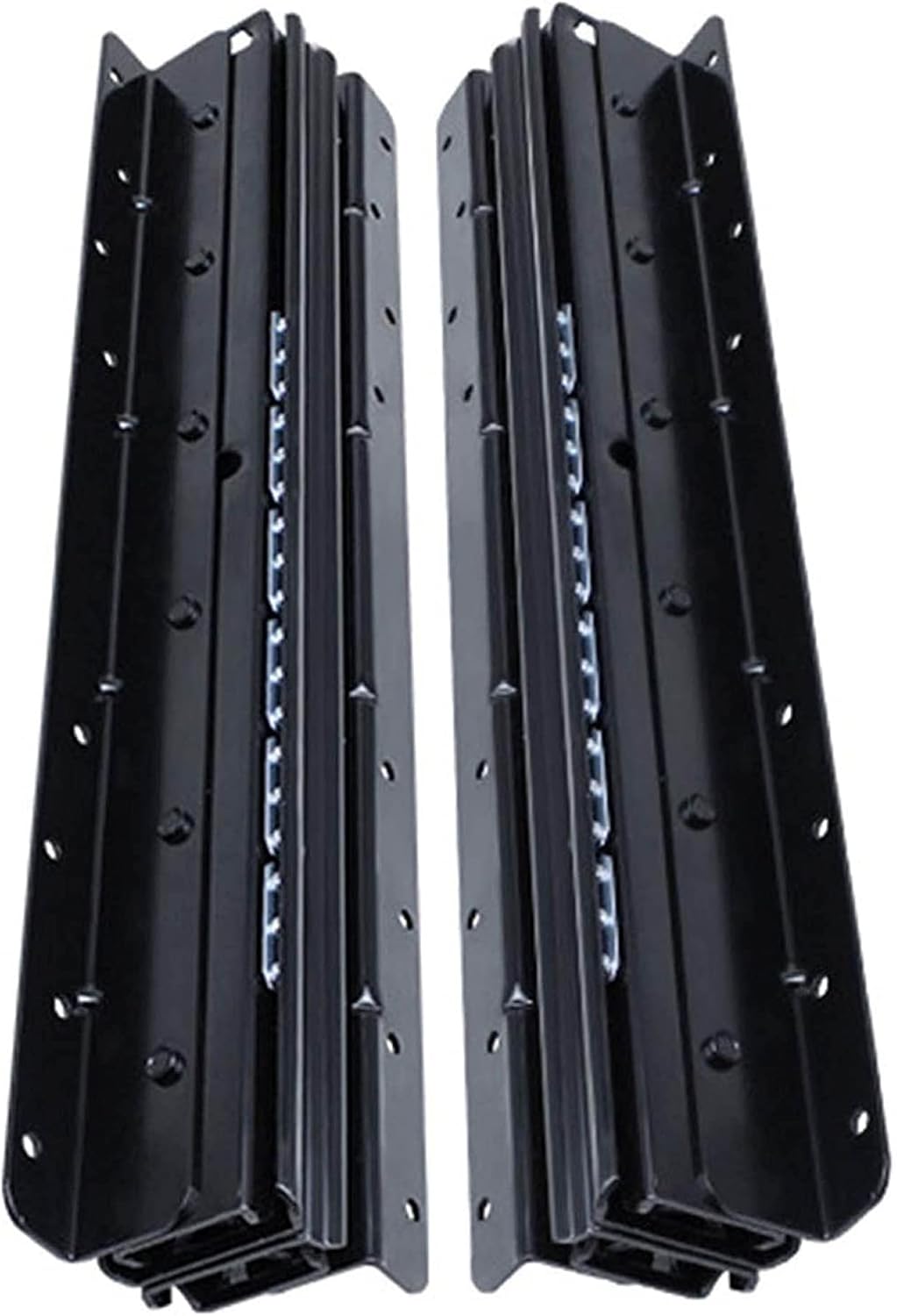 YPHD Bottom Fix Drawer Runners,3-Fold Full Extension Ball Bearing Heavy ...