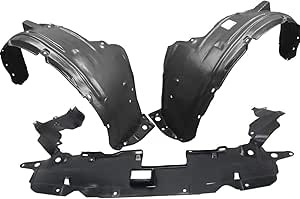 Amazon.com: Parts N Go 2015-2016 CR-V Fender Liner Pair with Undercover ...