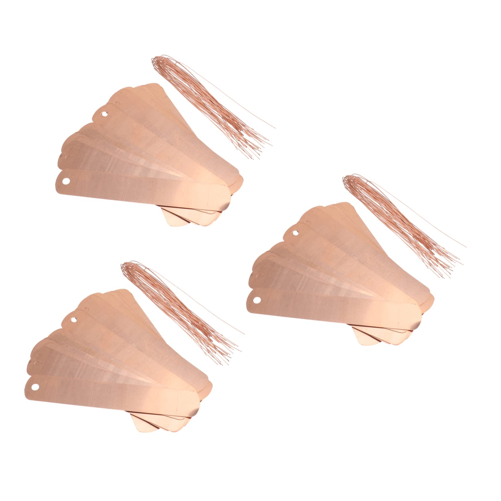 Amazon.com: FUNOMOCYA 3 Set Gardening Sign Tree Tags Copper Gardening ...