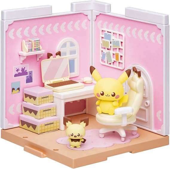 Amazon.com: Takara Tomy Pokémon Pokémon Pocket Piece House Hobby Room ...