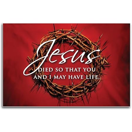 Amazon.com : Signs of Christ Jesus is The Way Sign 18x24 in with Stake ...