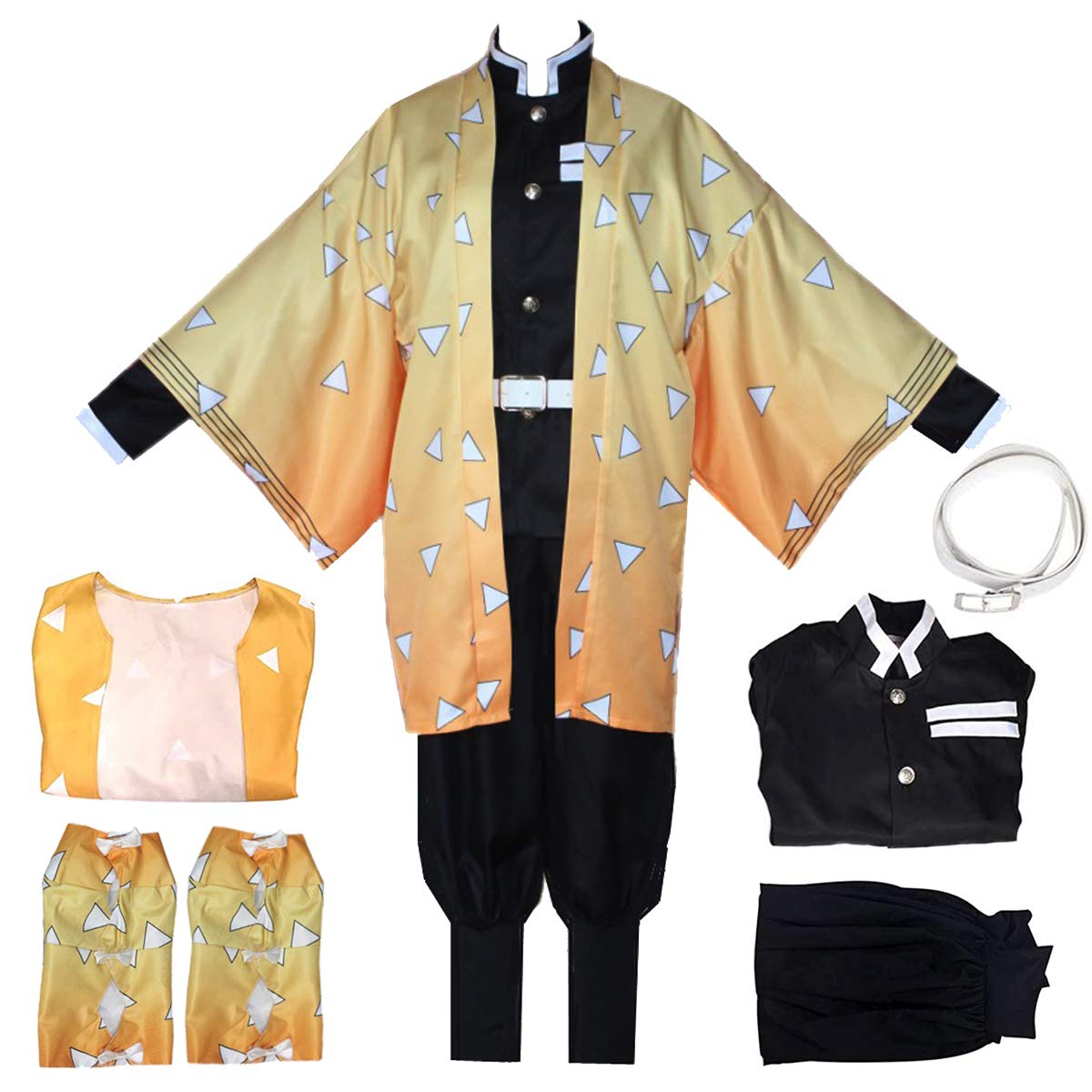 Buy Rickem Demon Slayer Kimetsu No Yaiba Costume Kamado Tanjirou ...