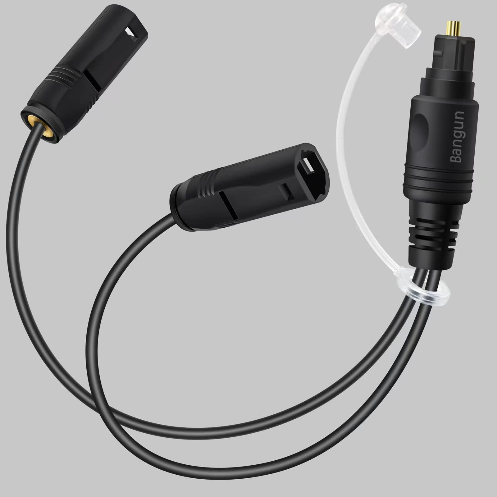 Amazon.com: Digital Optical Audio Splitter, SPDIF Toslink Optical Fiber ...