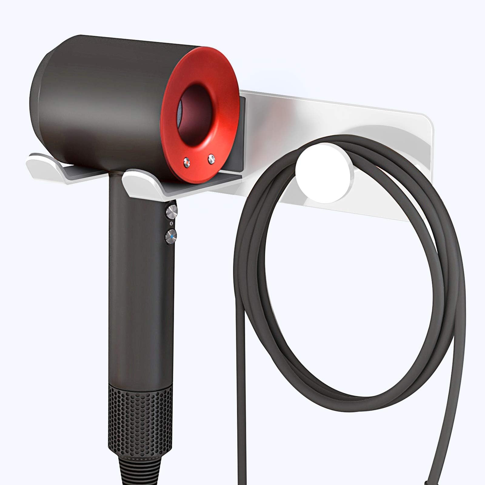 Amazon.com: Lystin Dyson Hair Dryer Bracket Wall Mount Holder Aluminum ...