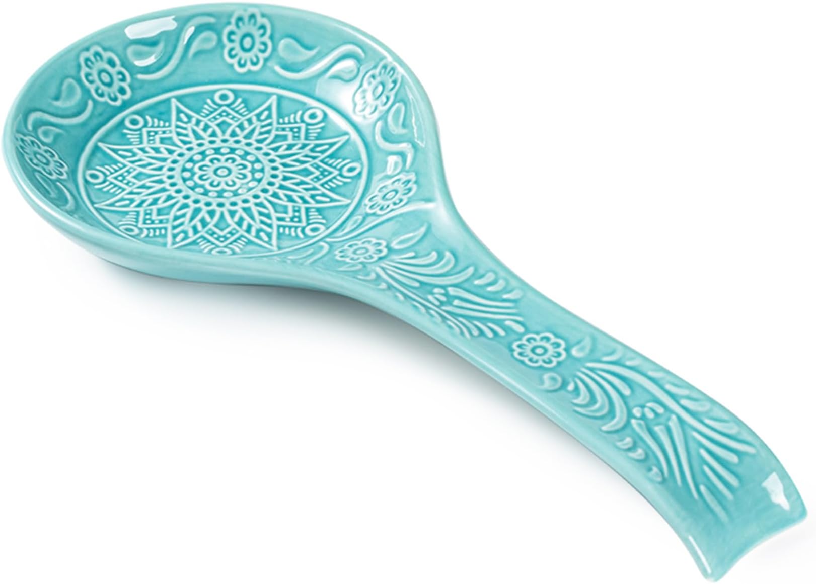 Amazon.com: Fiesta 8-Inch Spoon Rest, Scarlet: Fiestware Spoon Holder ...