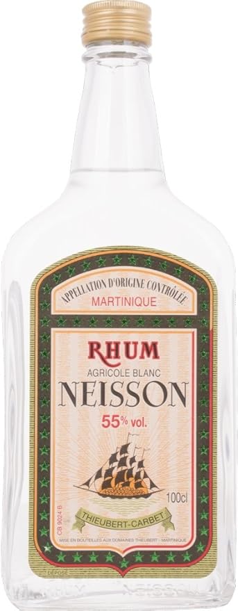 Neisson Rhum Agricole Blanc 55% Vol. 1 l : Amazon.de: Lebensmittel ...