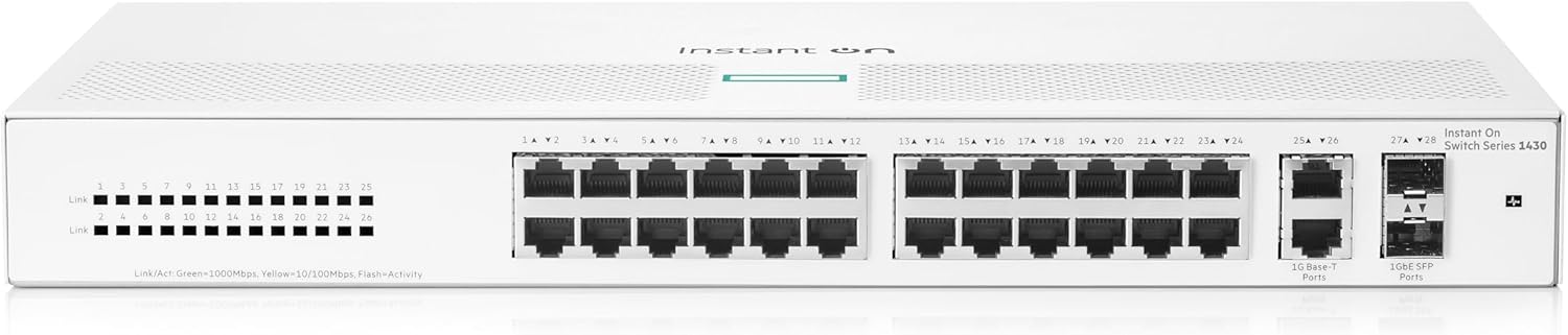 Amazon.co.jp: HPE Networking Instant On スイッチ・シリーズ 1430 26 ポート Gb 非管理型 ...