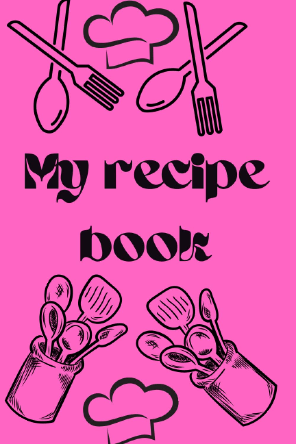 PINK RECIPE BOOK: For writing recipe,for Noteting recipes: Love, Lisa ...